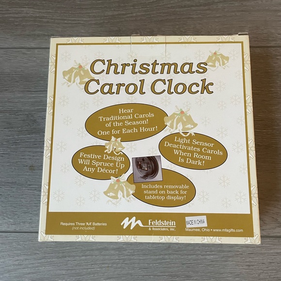 Holiday | Vintage Christmas Carol Clock | Poshmark